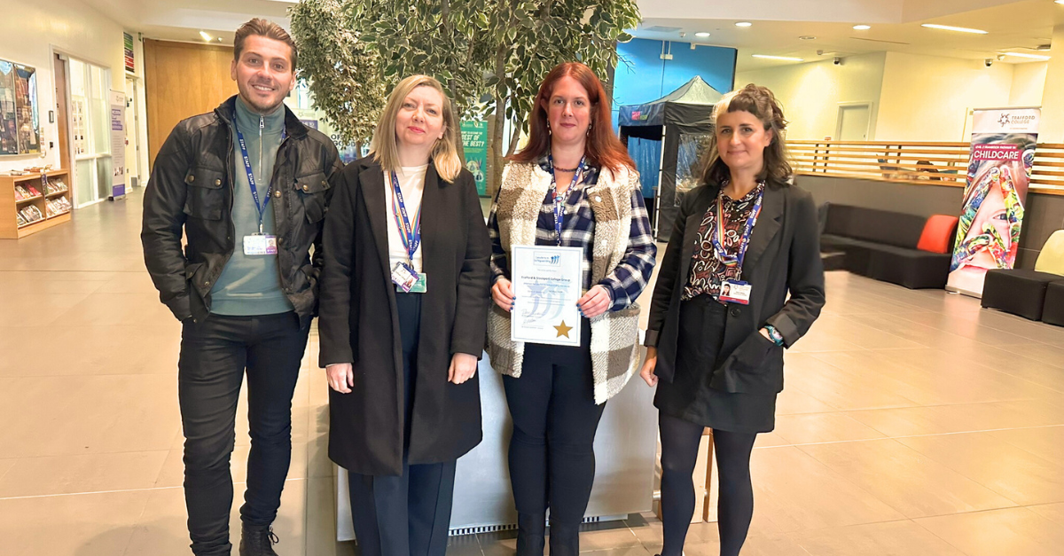 Trafford and Stockport College Group achieves Leaders in Safeguarding ...