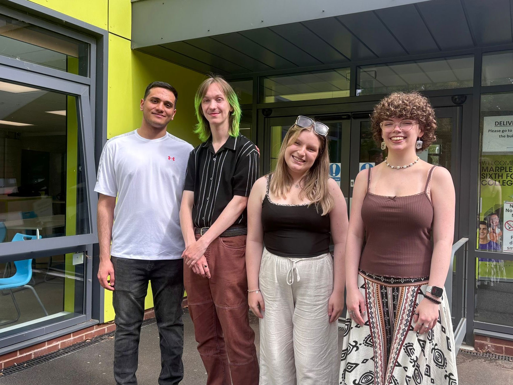 Stockport students celebrate exceptional results - The Trafford ...